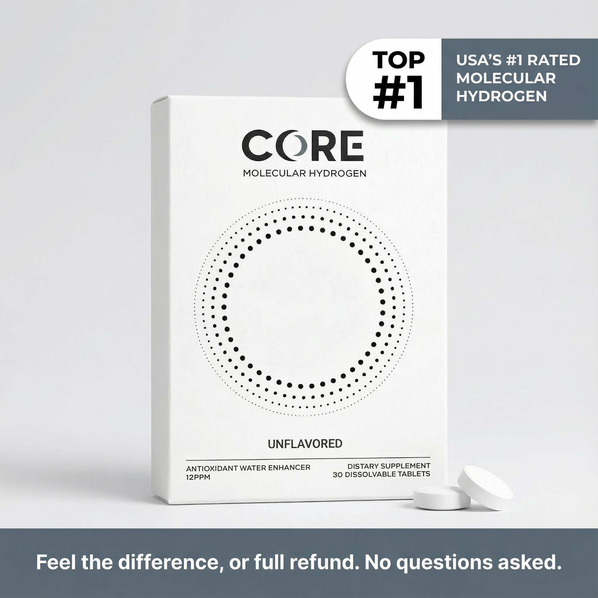 Core Molecular Hydrogen Tablets – Core H20